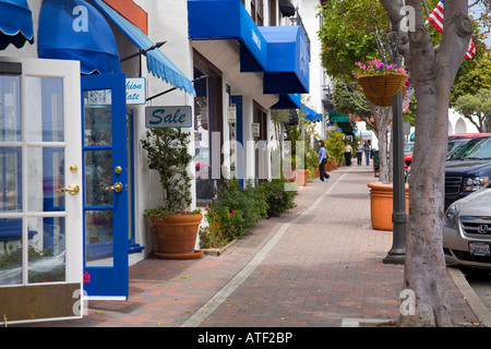 Stores and Shops on Avenida Del Mar, San Clemente, Orange County, USA ...