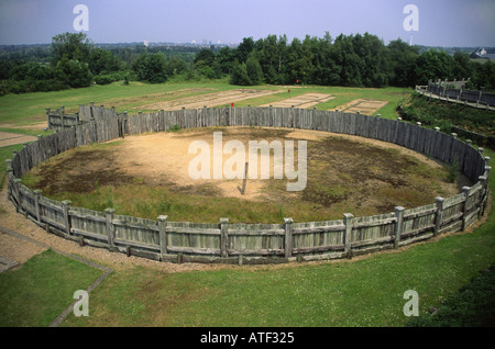 The Lunt Roman Fort at Baginton near Coventry, England, The ...