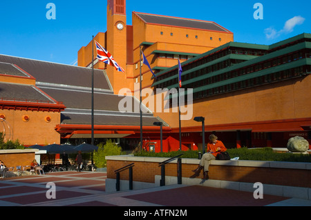 British Library. The British Library in Kings Cross, London Stock Photo ...