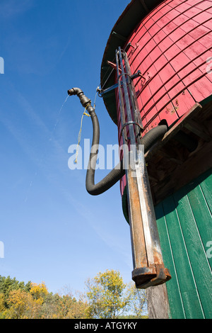 Old Steam Train Water tower at Red Rock, Arizona Stock Photo: 62594736 ...