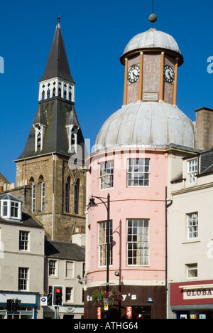 dh CUPAR FIFE Domed clock tower Crossgate Stock Photo - Alamy