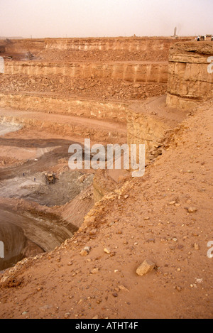 Open Pit Uranium Mine, Arlit, Niger Stock Photo - Alamy