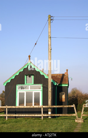 The small "tin tabernacle" corrugated iron church in Rodley ...