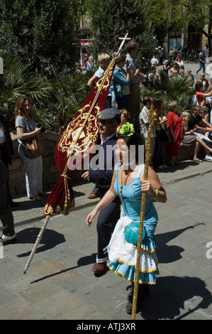 Andalusian folklorical festival in Barcelona Stock Photo - Alamy