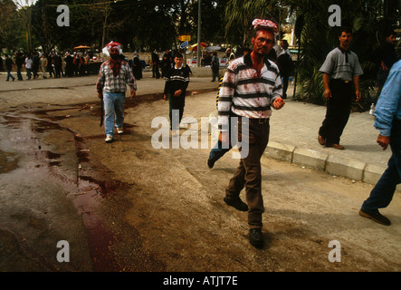 Shia Muslims in Lebanon commemorate the Ashura on the tenth day of ...