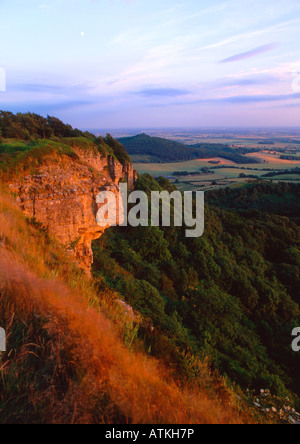 Whitestone Cliff, Sutton Bank, North Yorkshire Moors Stock Photo - Alamy