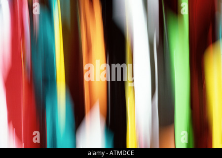 Abstract blurry green background with rainbow glow Stock Photo - Alamy