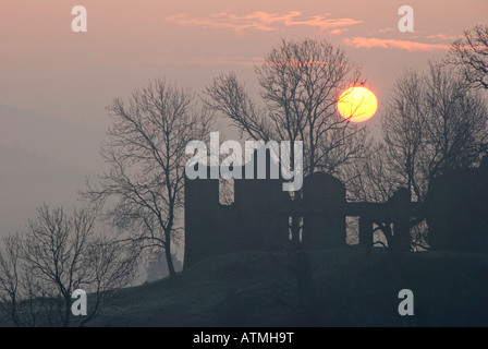 The remains of medieval Stapleton Castle (Herefordshire), near ...