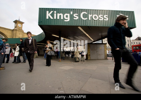 Kings Cross station exterior main line railway station that links UK ...