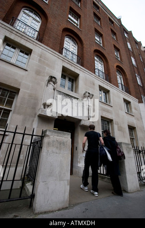 The Royal Academy of Dramatic Art (RADA) on Malet Street, London, UK ...