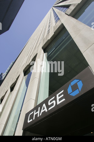 Chase Bank, sign and logo, New York Stock Photo - Alamy
