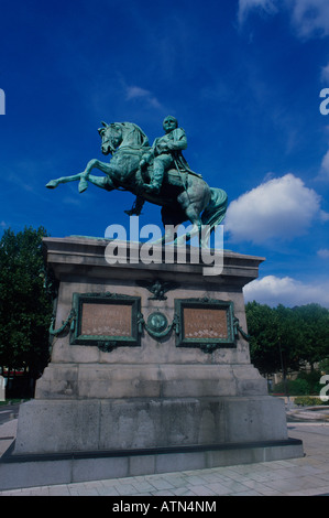 Rouen France Statue Of Napoleon at Place du General-de-Gaulle by ...