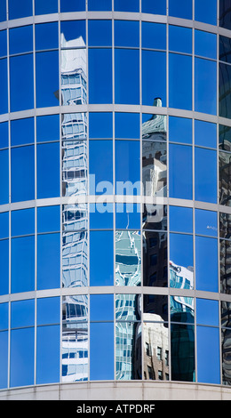 Buildings reflections in skyscraper windows Stock Photo - Alamy