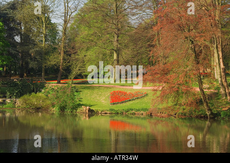 Grand-Bigard Castle Garden, Belgium Stock Photo - Alamy