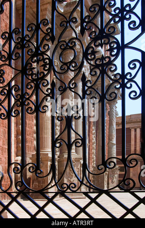 Cathedral, Santiago de Queretaro, Queretaro Province, Mexico Stock ...