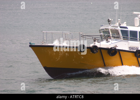 COAST GUARD PILOT BOAT MOOLOOLABA HARBOUR QUEENSLAND AUSTRALIA Stock ...