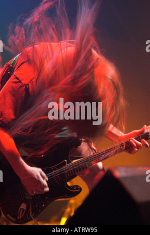 Trevor Peres of heavy metal band Obituary Stock Photo - Alamy