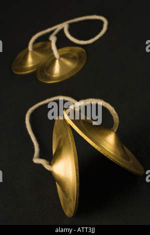 Close-up of a manjira Stock Photo - Alamy