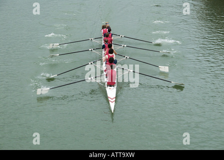 2008 Torpids bumps rowing race mens first boats begin below Donnington ...