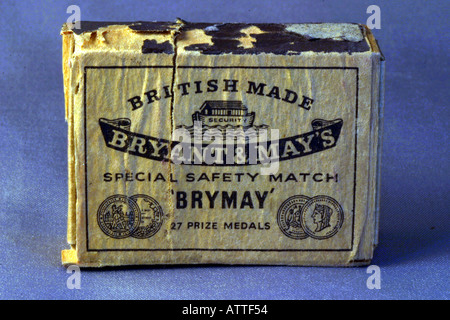 box of matches - ship safety matches Stock Photo - Alamy
