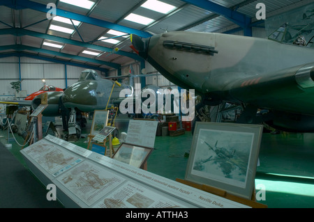 High speed Gloster Meteor F4 at Tangmere Aviation Museum, Sussex ...