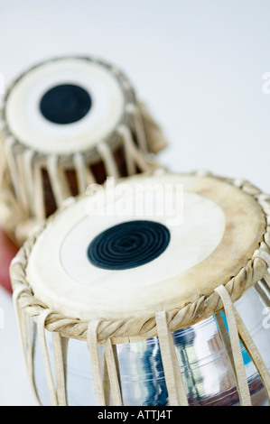 Close-up of two tablas Stock Photo - Alamy
