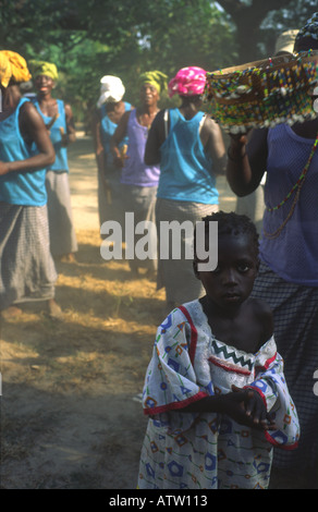 Mandinka tribal dancers, The Gambia, West Africa Stock Photo - Alamy