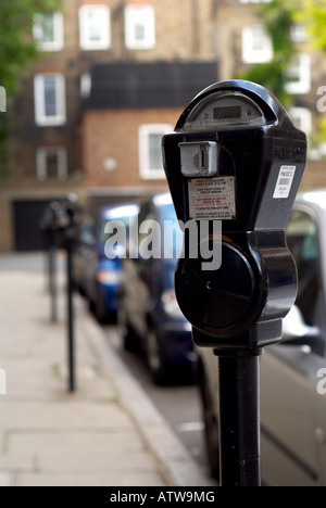 Car parking meter in London UK Stock Photo - Alamy