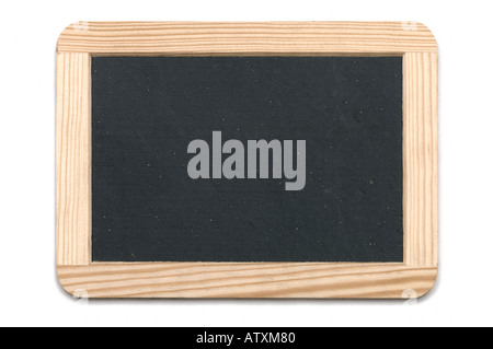 Victorian style black writing slate with wooden frame 123 1 2 3 written ...