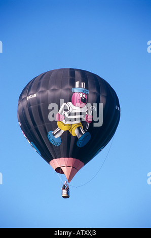 advertising man inflatable promotion balloon boy move dance welcome ...