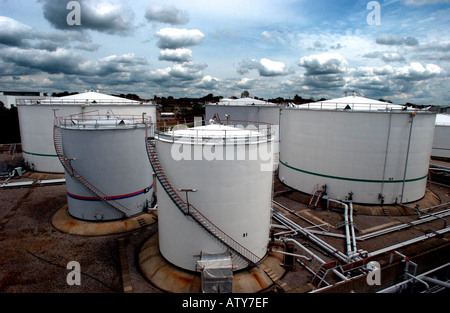 BP Hamble Oil Terminal Hampshire UK Stock Photo - Alamy
