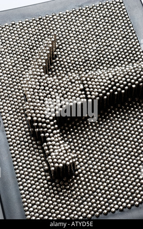 Pin Matrix Hammer Stock Photo - Alamy