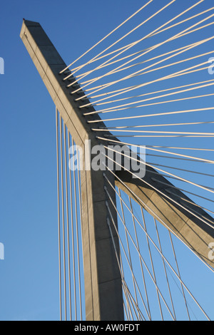 The Zakim Bridge a distinctive Boston icon Stock Photo - Alamy
