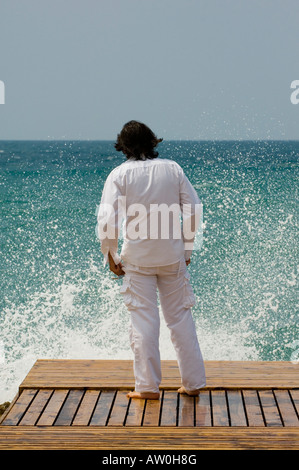 Man facing personal problems and challenges. Mid-aged man with closed ...