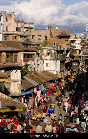 Street scene, Kathmandu, Nepal, Asia Stock Photo - Alamy