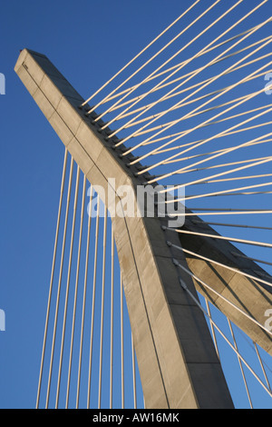 The Zakim Bridge a distinctive Boston icon Stock Photo - Alamy