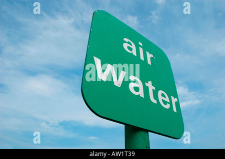 Petrol station warning signs, instructions and rules on the fuel ...