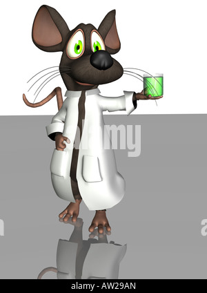 Laboratory mouse, illustration Stock Photo - Alamy