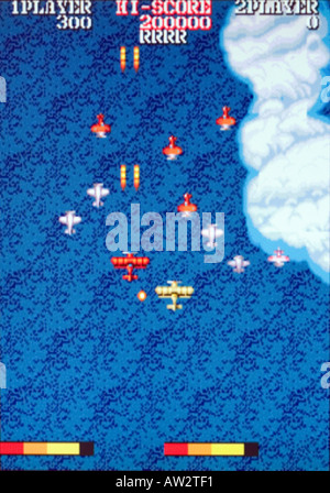 1943 Kai Midway Kaisen Capcom Vintage arcade videogame screen shot ...