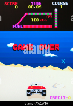 Buggy Challenge Taito Vintage arcade videogame screen shot - EDITORIAL ...