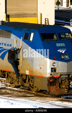 Locomotive in work Stock Photo - Alamy