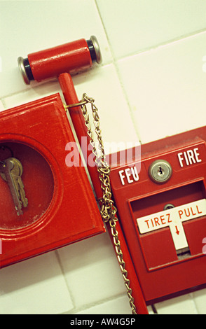 fire alarm, fire alarms Stock Photo - Alamy
