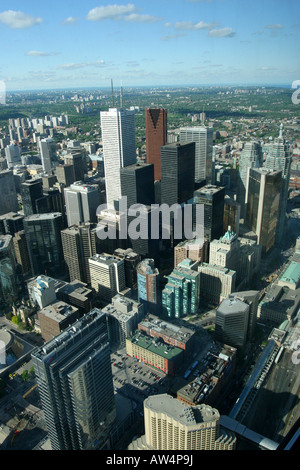 View over downtown Toronto, Canada Stock Photo - Alamy