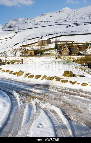 Winter View from the B6105 of St James Church and Bleak House on the ...