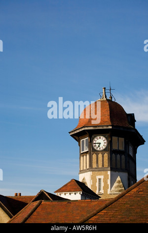 Warsash Clock Tower, Southampton, Hampshire, England, UK Stock Photo ...
