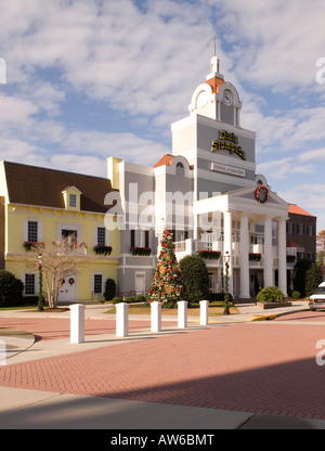 Dixie Stampede Theater Building decorated for holidays Myrtle Beach ...