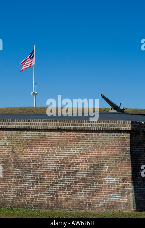 Fort Moultrie Civil War Cannon Sullivan's Island South Carolina ...