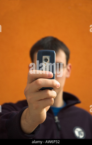 Taking photos using camera of mobile phone Stock Photo - Alamy