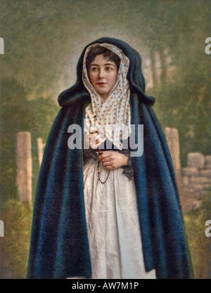 Irish Colleen, Ireland Stock Photo - Alamy