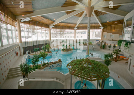 An indoor swimming pool in Saariselka Northern Finland Stock Photo - Alamy